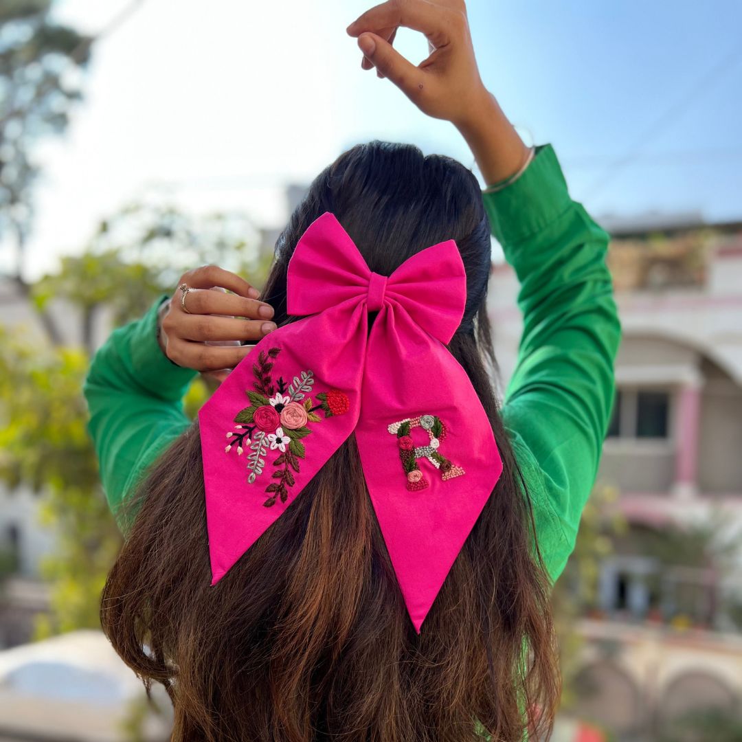 Embroidery Bows