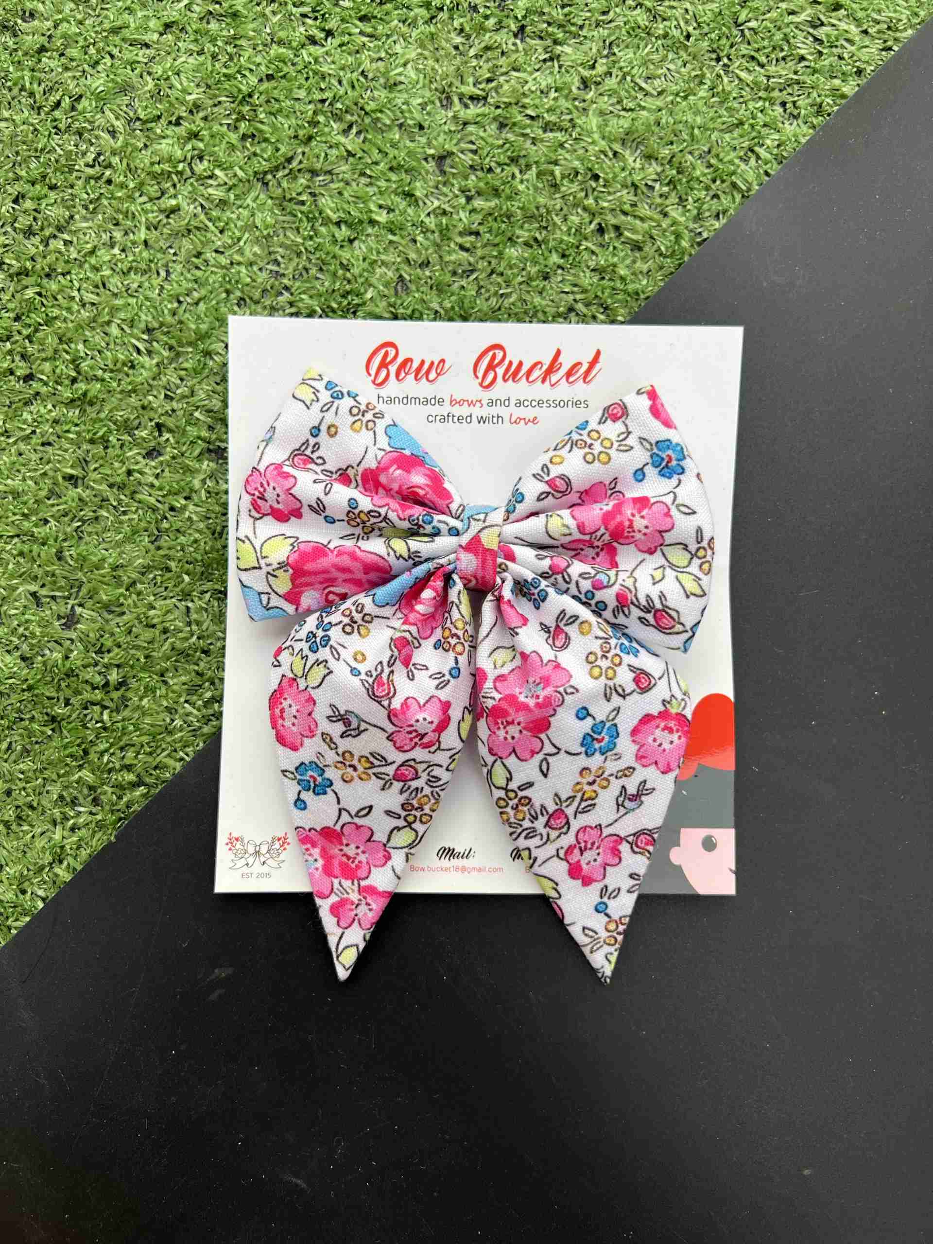 petal posh pigatil bow