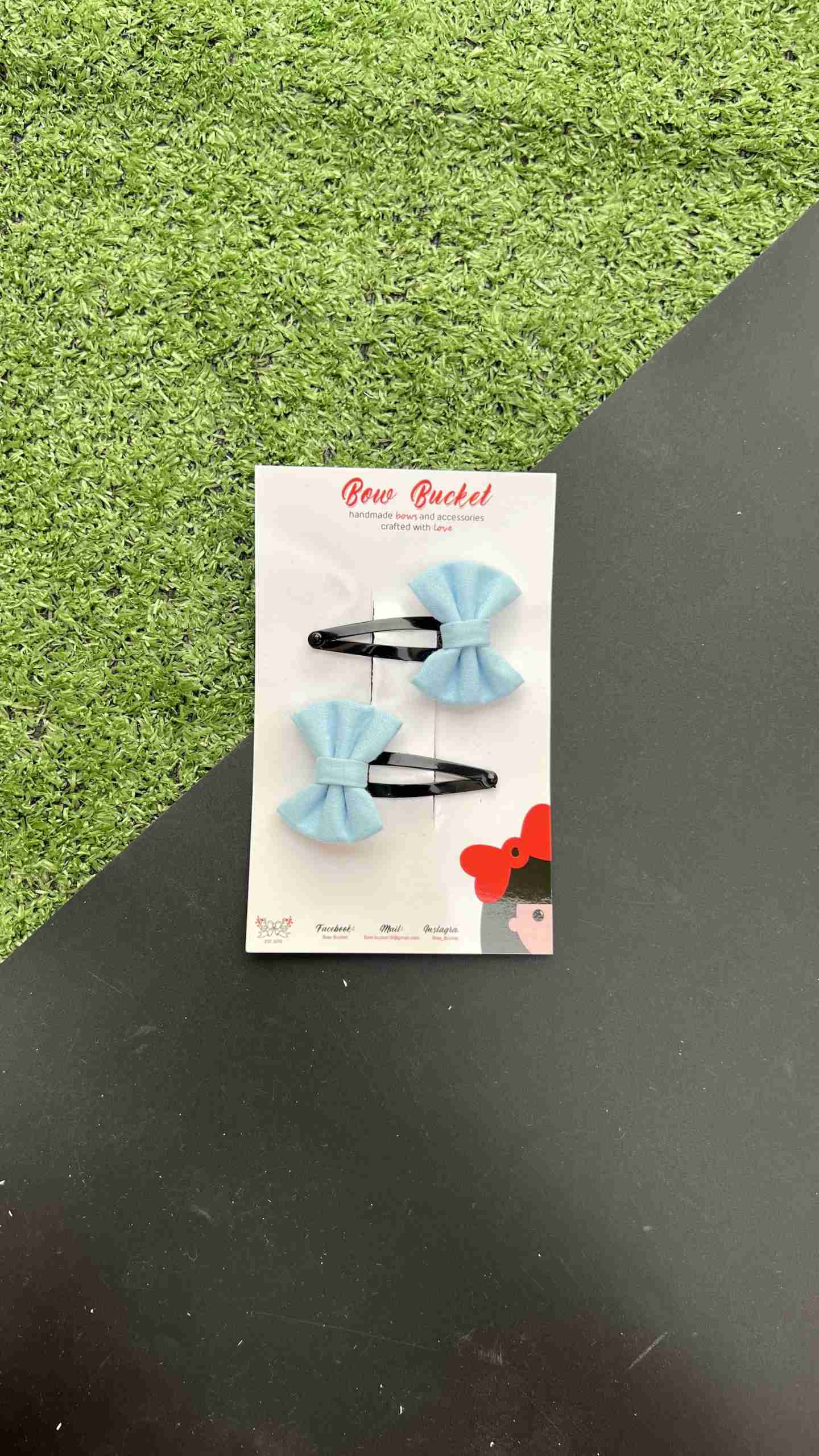 sky blue micro clip