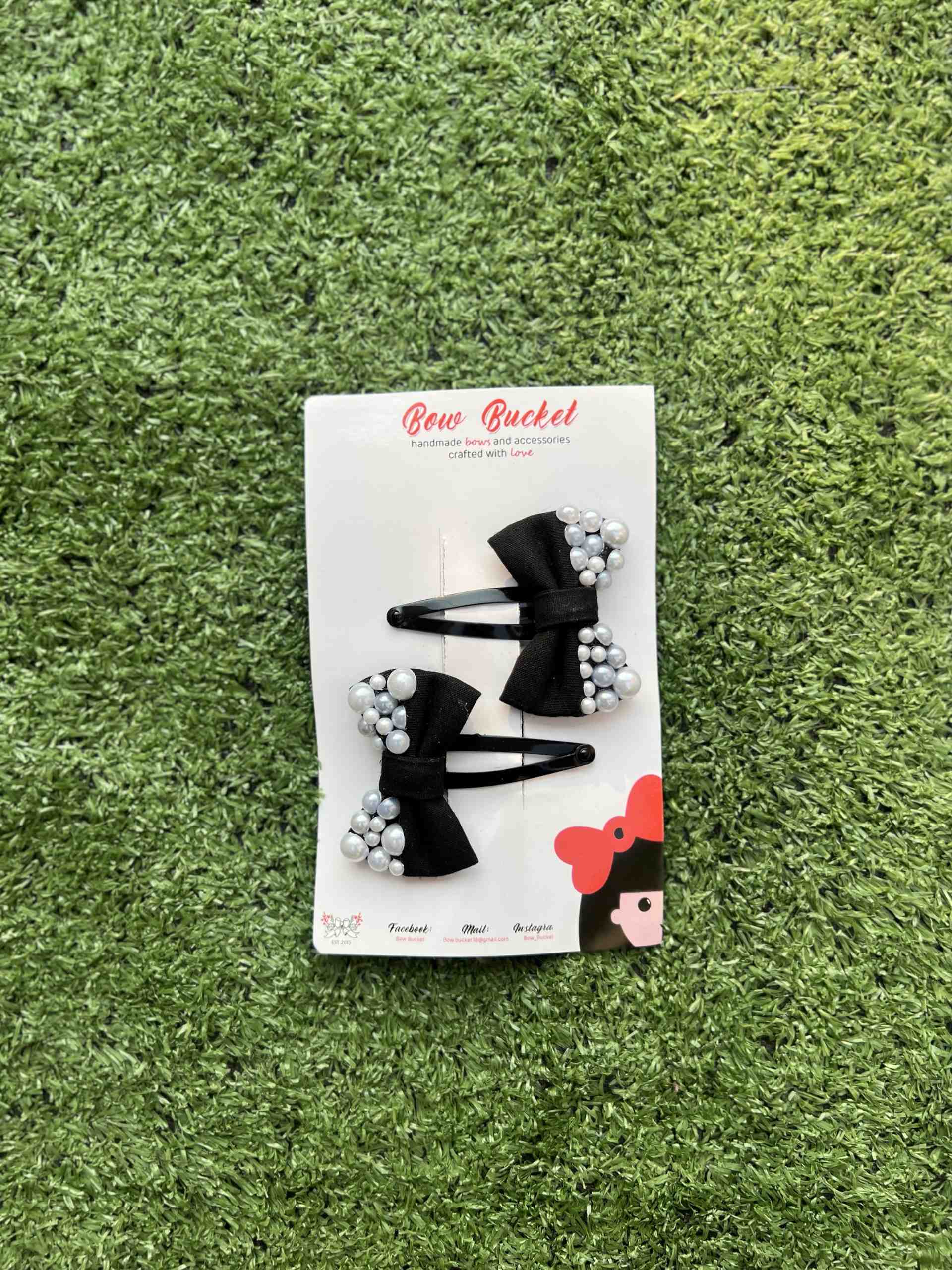 Black pearl micro clip